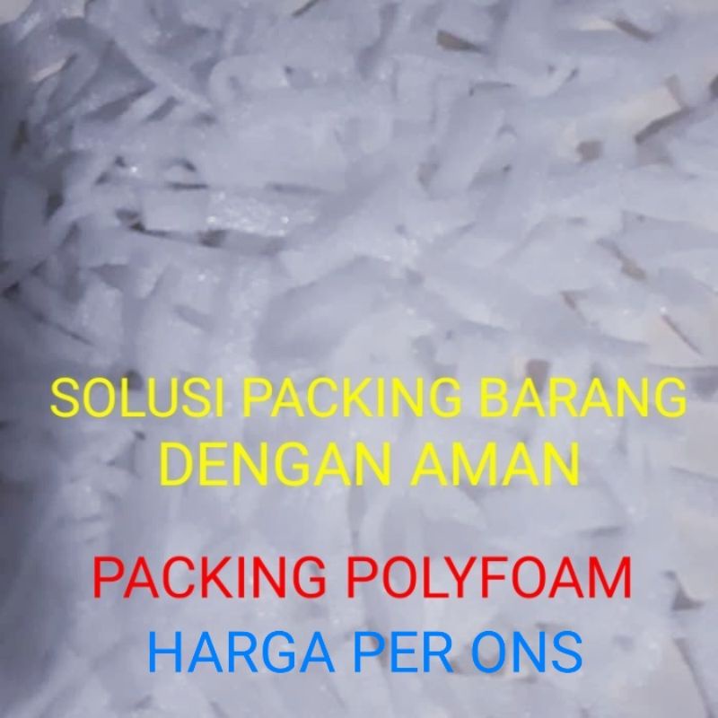 Jual Packing Busa Polyfoam per ons | Shopee Indonesia