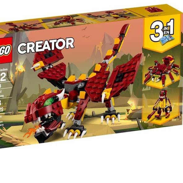 Jual TRC LEGO Creator 31073 Mythical Creatures !! | Shopee Indonesia