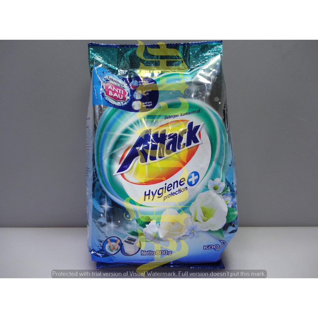 Jual Attack Hygiene Protection powder detergent 800gr | Shopee Indonesia