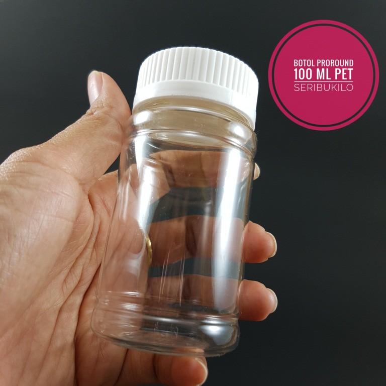 Jual Botol Kapsul Pro Round 100 cc | Shopee Indonesia