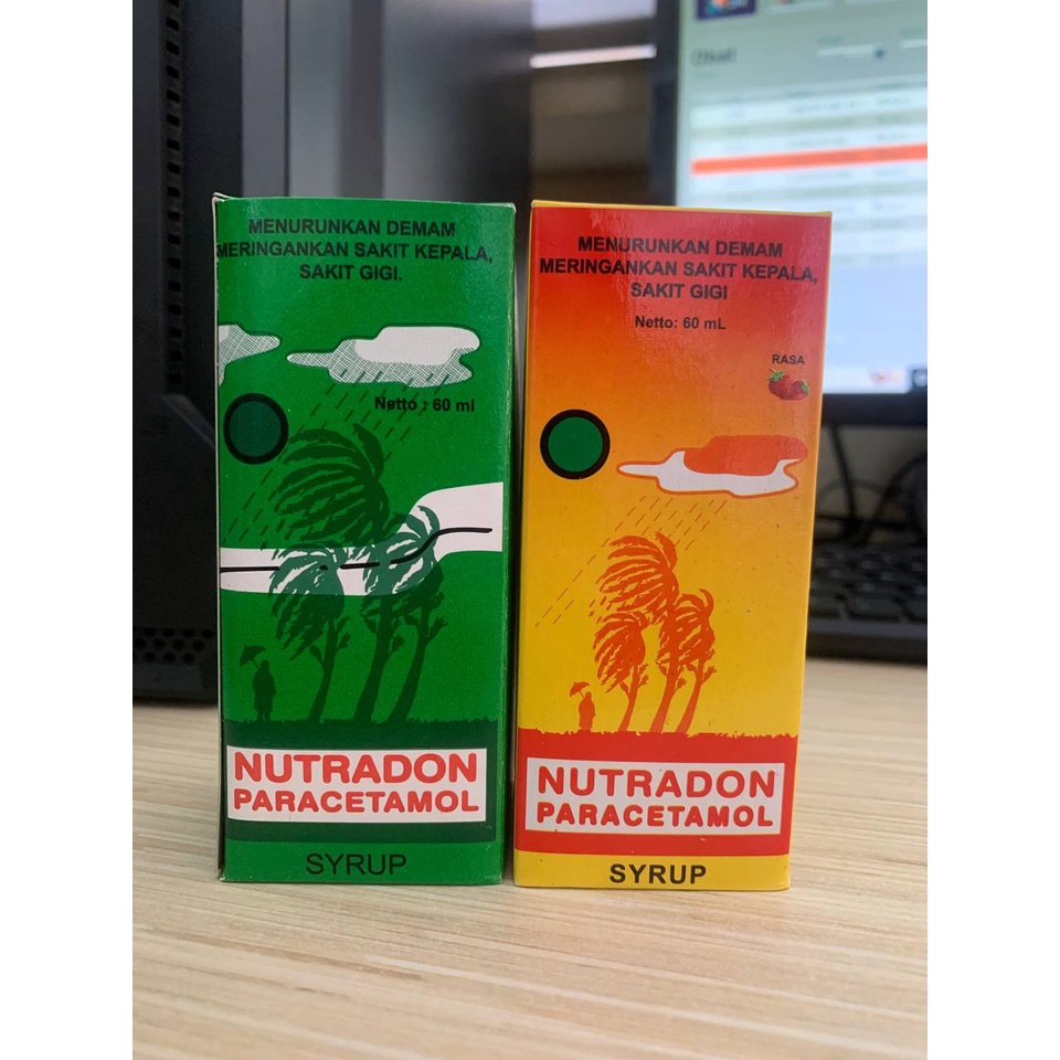 Jual NUTRADON SYR 60ML UNTUK MENURUNKAN DEMAM DAN MEREDAKAN NYERI ...