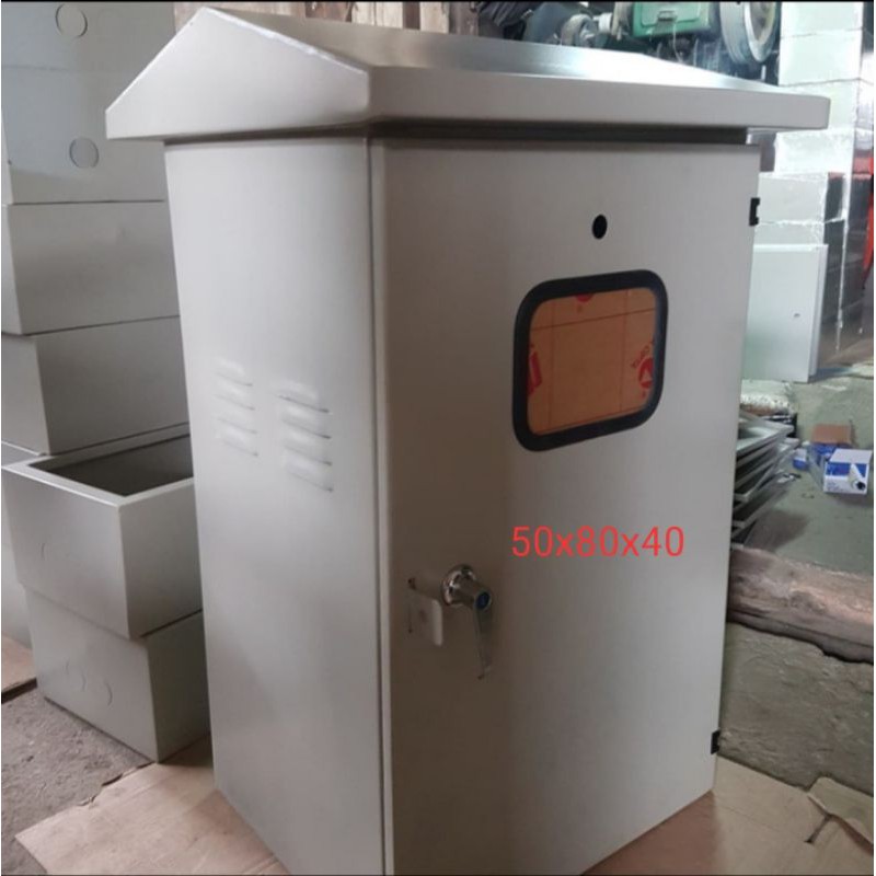 Jual BOX PANEL OUTDOOR CUSTOM 50x80x40 - 80x50x40 - 80x50 - 50x80 ...