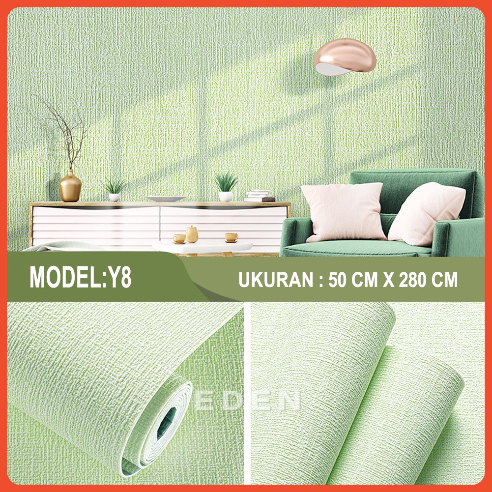 Jual Wallpaper Dinding Linen Roll Walpaper Dinding Stiker Dekorasi ...