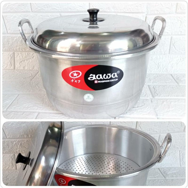 Jual Panci kukusan Super Besar 10 kg 7 kg 6 kg Diameter 40 cm, 45 cm ...
