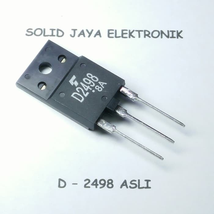 Jual Transistor D2498 ASLI ORIGINAL-IC TR 2SD2498 TR Regulator Power ...