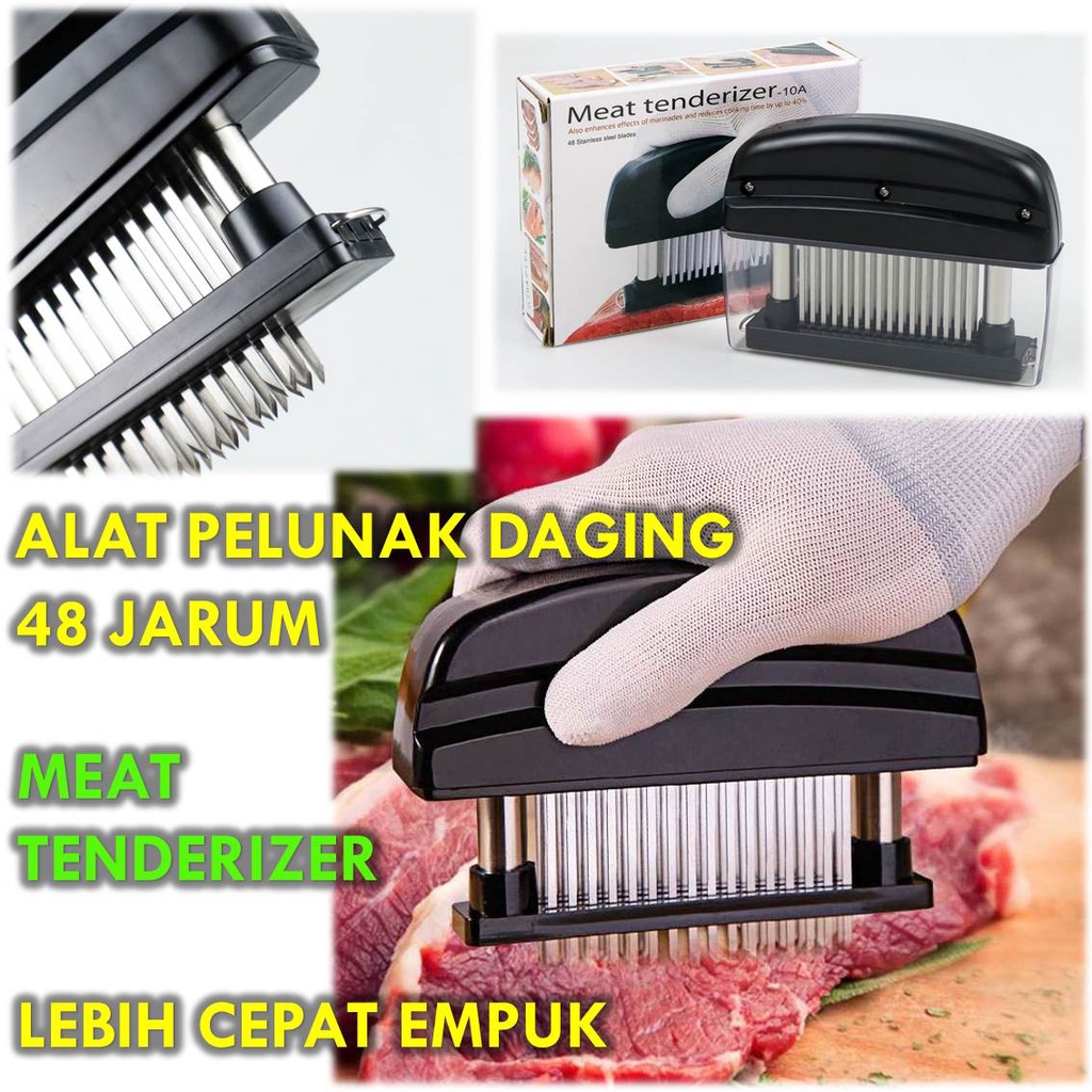 Jual Alat Pelunak Penghalus Daging Sapi Kambing Steak Tenderizer Empuk ...