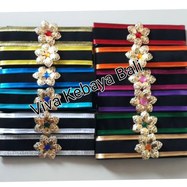 Jual Obi bludru hitam list pita panjang 1 m | Shopee Indonesia