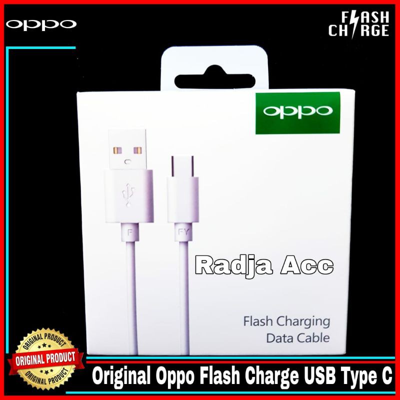 Jual Kabel Data Oppo A5 A9 2020 A52 A91 A92 F15 Original 100% USB C ...
