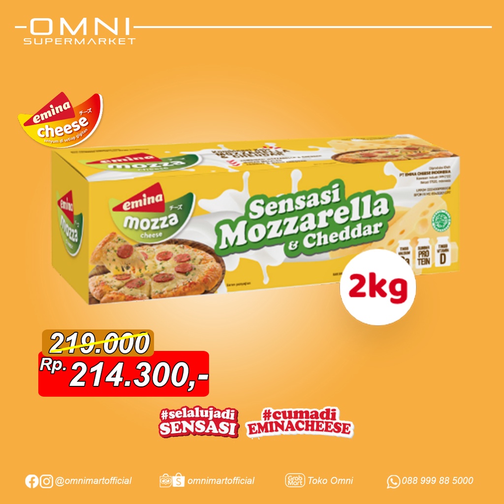 Jual EMINA CHESEE 2 KG | Shopee Indonesia