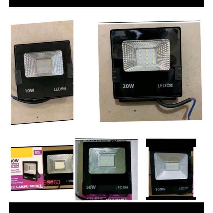 Jual lampu sorot led 10w 20w 30w 50w 100w tembak outdoor taman panggung 100 50 30 20 10 watt wat ...