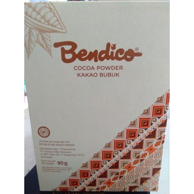 Jual COCOA POWDER BENDICO/COKLAT BUBUK COLATTA 90G | Shopee Indonesia