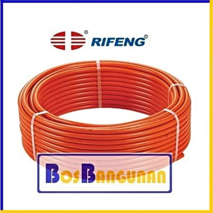 Jual Jual Pipa Air Panas RIFENG 1/2 Inch- PE(x) Multilayer Orange B1216 ...