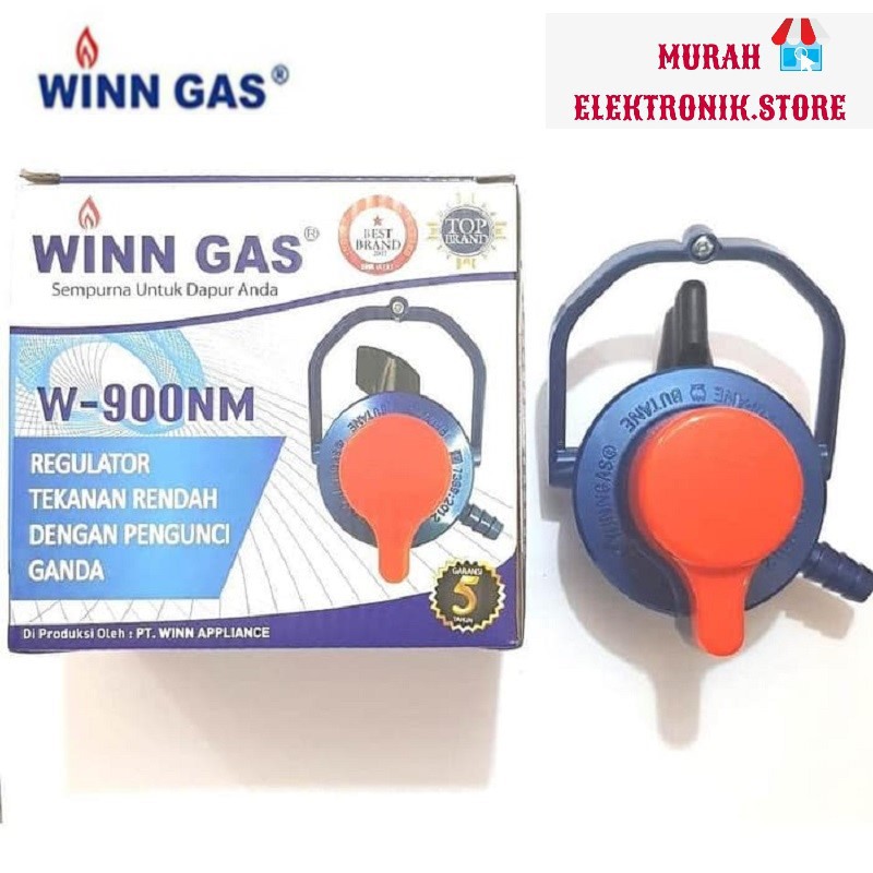 Jual REGULATOR WINN GAS AUTO W-900NM/W-900 (DOUBLE LOCK) Tanpa Meter/W ...