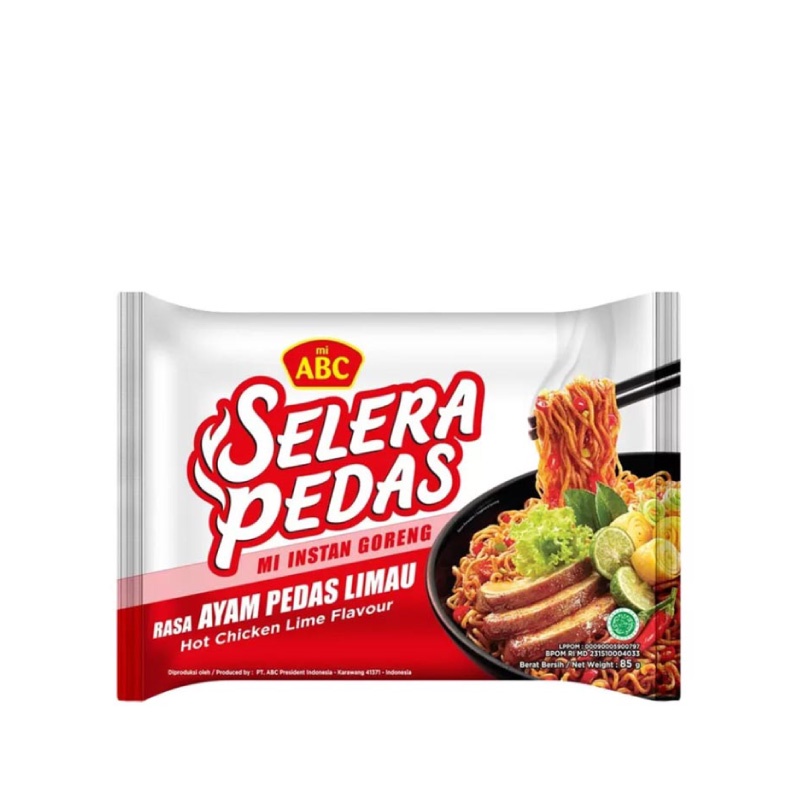 Jual ABC Mie Instan Rasa Goreng Ayan Pedas Limau Kemasan Promo 70 gr ...
