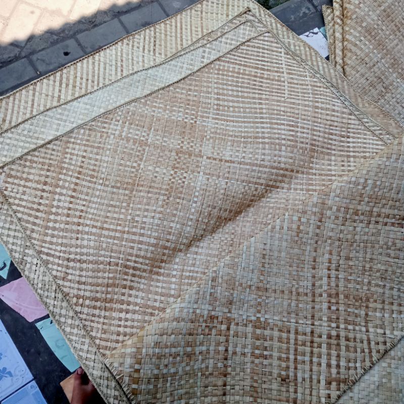 Jual Tikar Pandan 170x105 -+ Tikar Anyaman Tikar Piknik Tikar Lipat ...