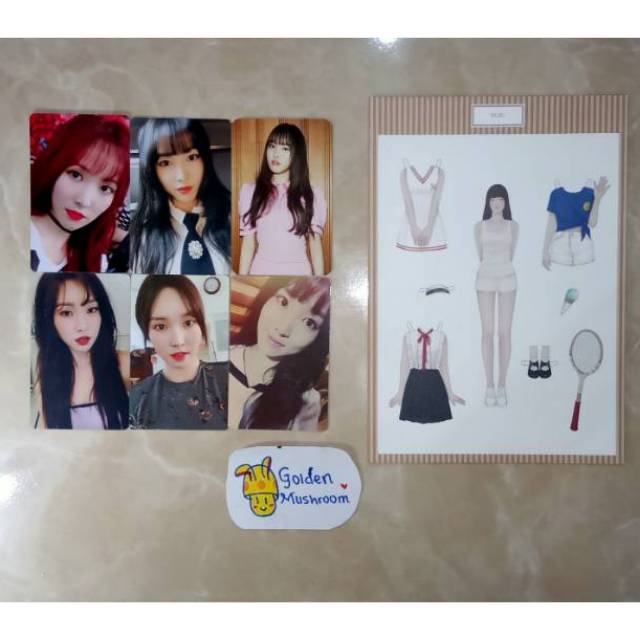 Jual Gfriend album yuju photocard fever season lol awakening rainbow ...
