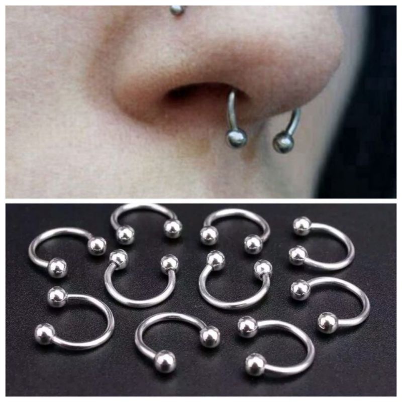Jual nose earrings, Anting Hidung, Anting Septum , Piercing Hidung ...