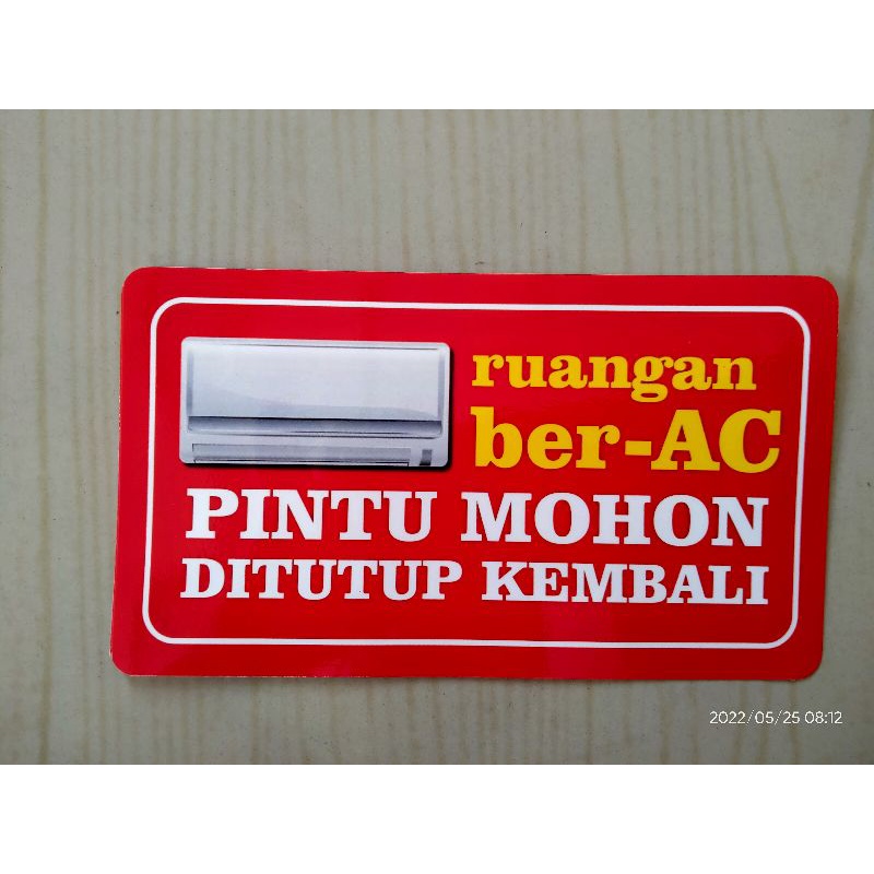 Jual Stiker Ruangan ber-AC / stiker AC / Stiker tutup Pintu | Shopee ... Jual Stiker Ruangan ber-AC / stiker AC / Stiker tutup Pintu | Shopee ...