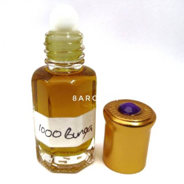 Jual Minyak wangi 1000 bunga parfum seribu bunga murni parfum sholat ...