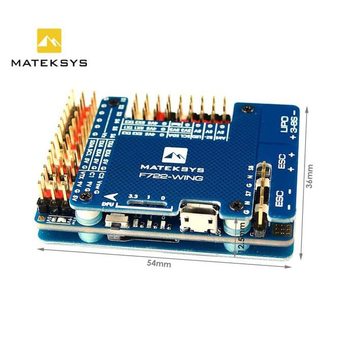 Jual Matek F722 WING Built-in OSD F7 STM32F722RET6 Flight Controller | Shopee Indonesia