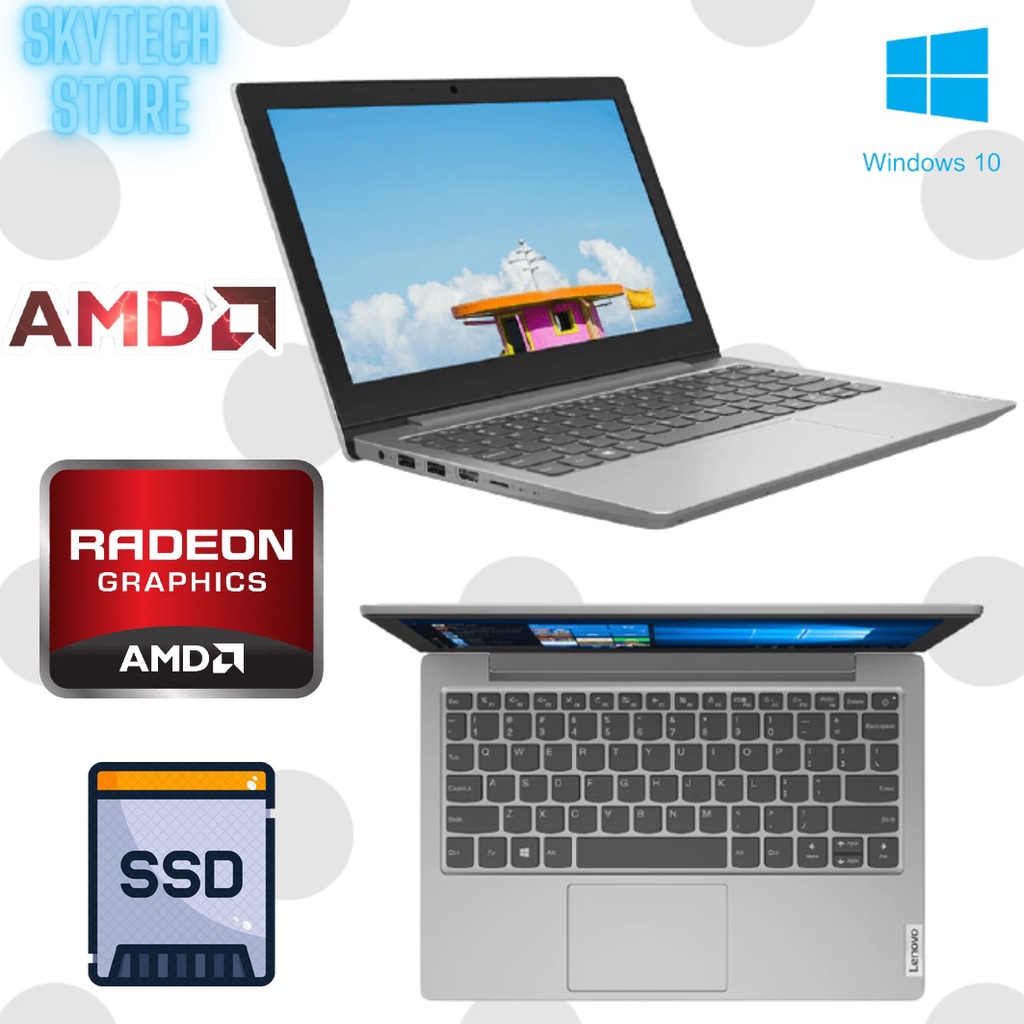 Jual LENOVO IDEAPAD SLIM 1 AMD 3020e RAM4GB SSD256GB AMD RADEON GRAPHIC ...