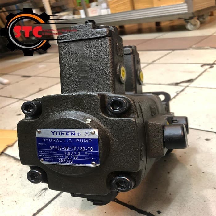 Jual YUKEN VPV22-30-70 VARIABLE VANE PUMP/POMPA HIDROLIK/HYDRAULIC PUMP | Shopee Indonesia