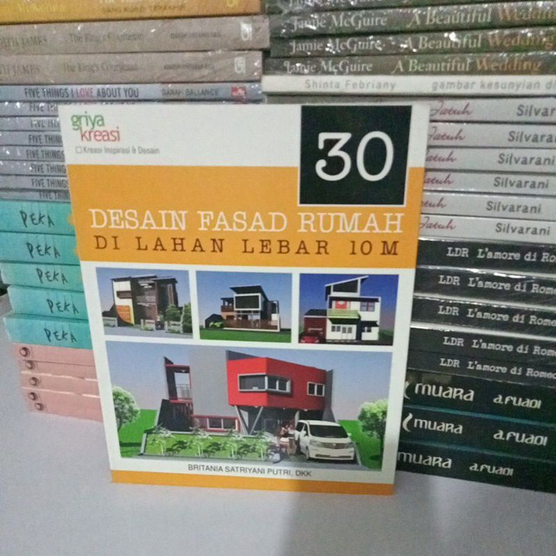 Jual Buku Super Murah - Buku Desain Fasad Rumah Di Lahan Lebar 10m | Shopee Indonesia
