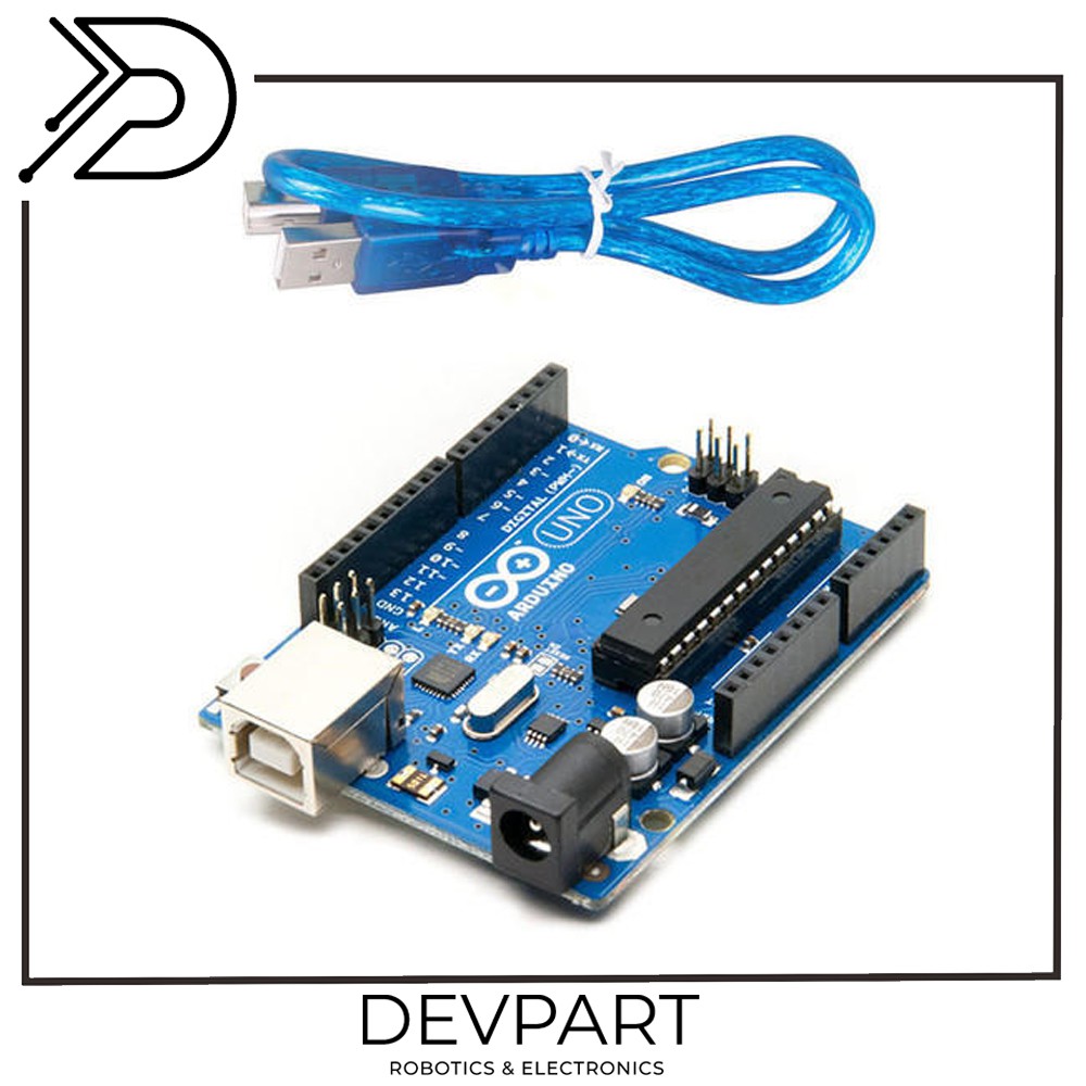 Jual Arduino UNO R3 ATmega 328P-PU 16U2 Compatible Board + Usb Cable ...