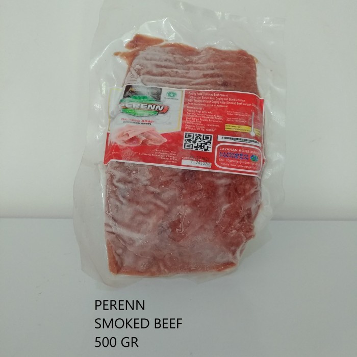 Jual SMOKED BEEF KOTAK PERENN 500 GRAM DAGING ASAP KOTAK PERENN 500 GR ...