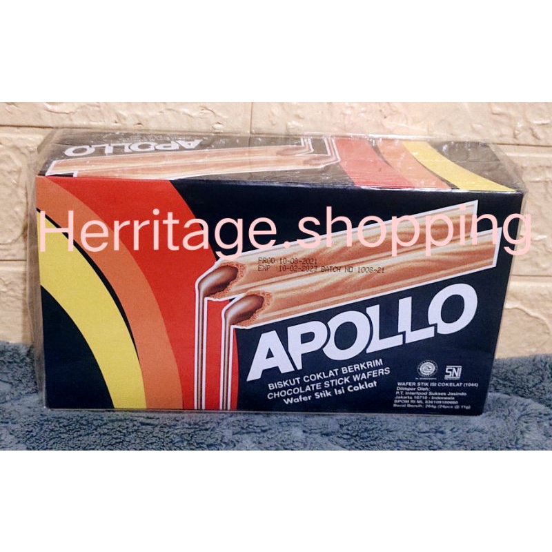 Jual apollo chocolate stick waffle | Shopee Indonesia