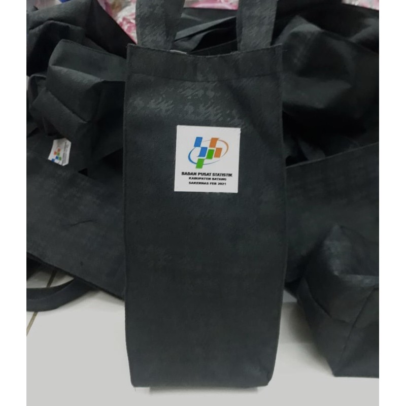 Jual Tas botol Minum 10x10x22cm souvenir custom | Shopee Indonesia