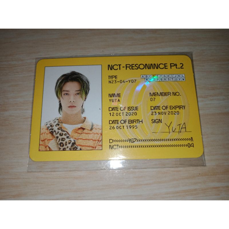 Jual id card yuta [BOOKED] | Shopee Indonesia