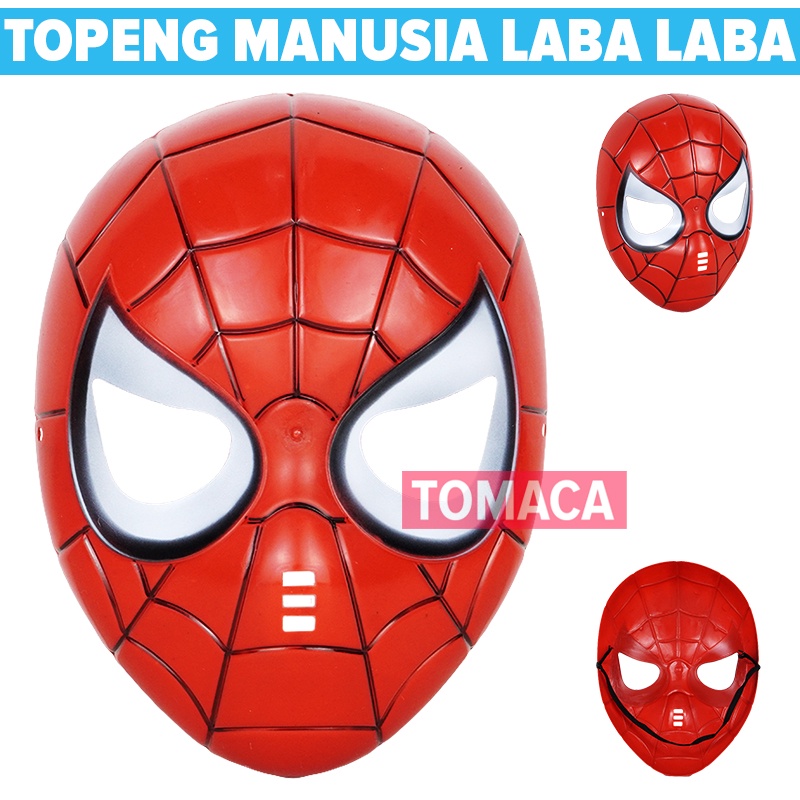 Jual Mainan Anak Topeng Spiderman Superhero Hero Amerika Mask Avenger ...
