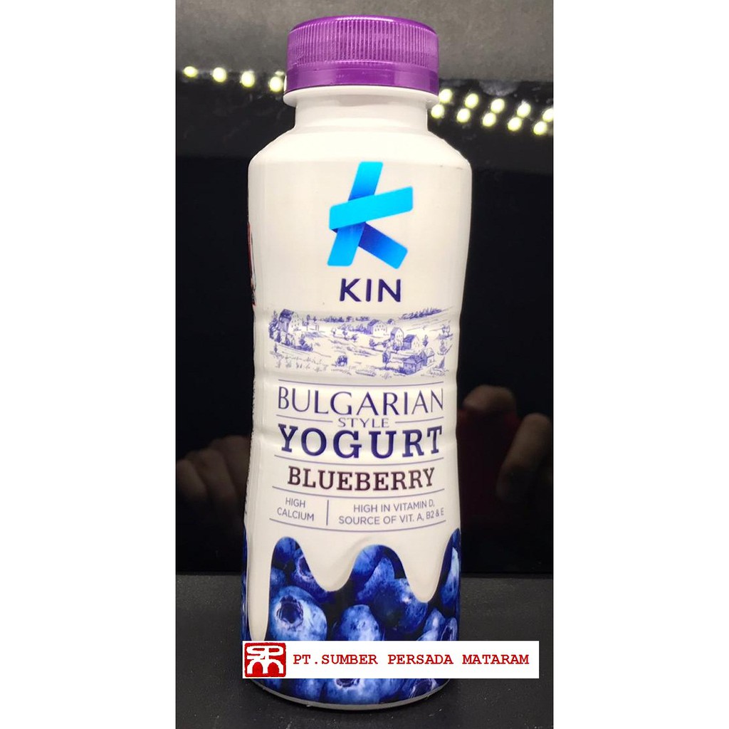 Jual KIN BULGARIAN YOGHURT BLUEBERRY 200 ML | Shopee Indonesia