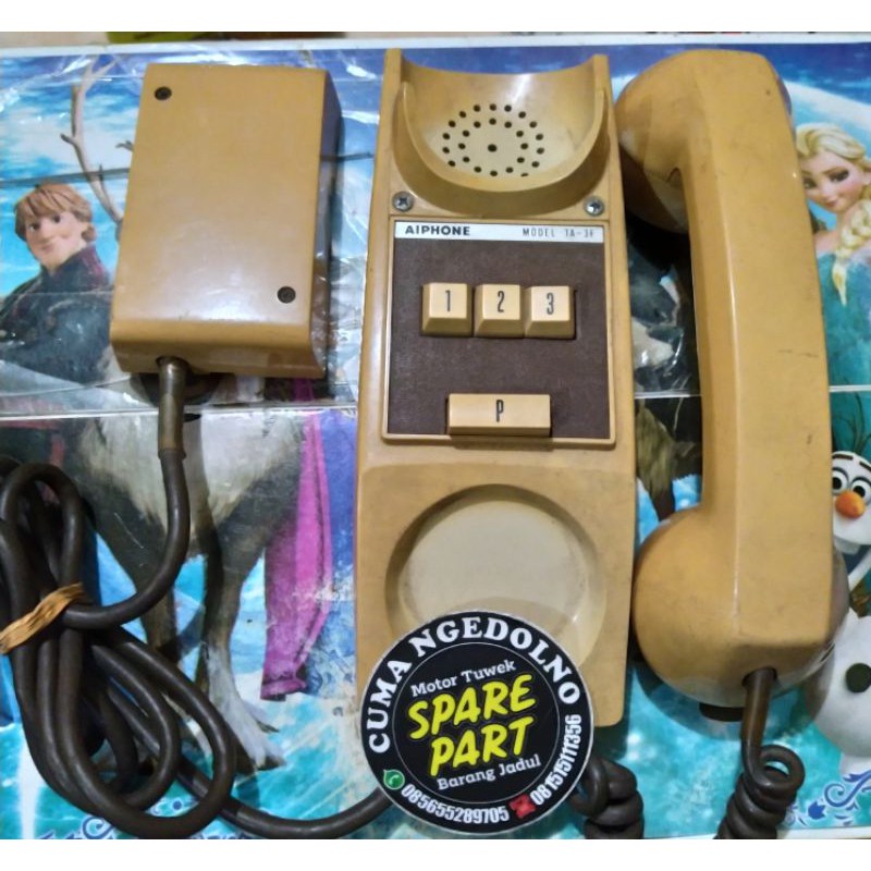 Jual telpon jadul AIPHONE MODEL TA-3F made in japan | Shopee Indonesia