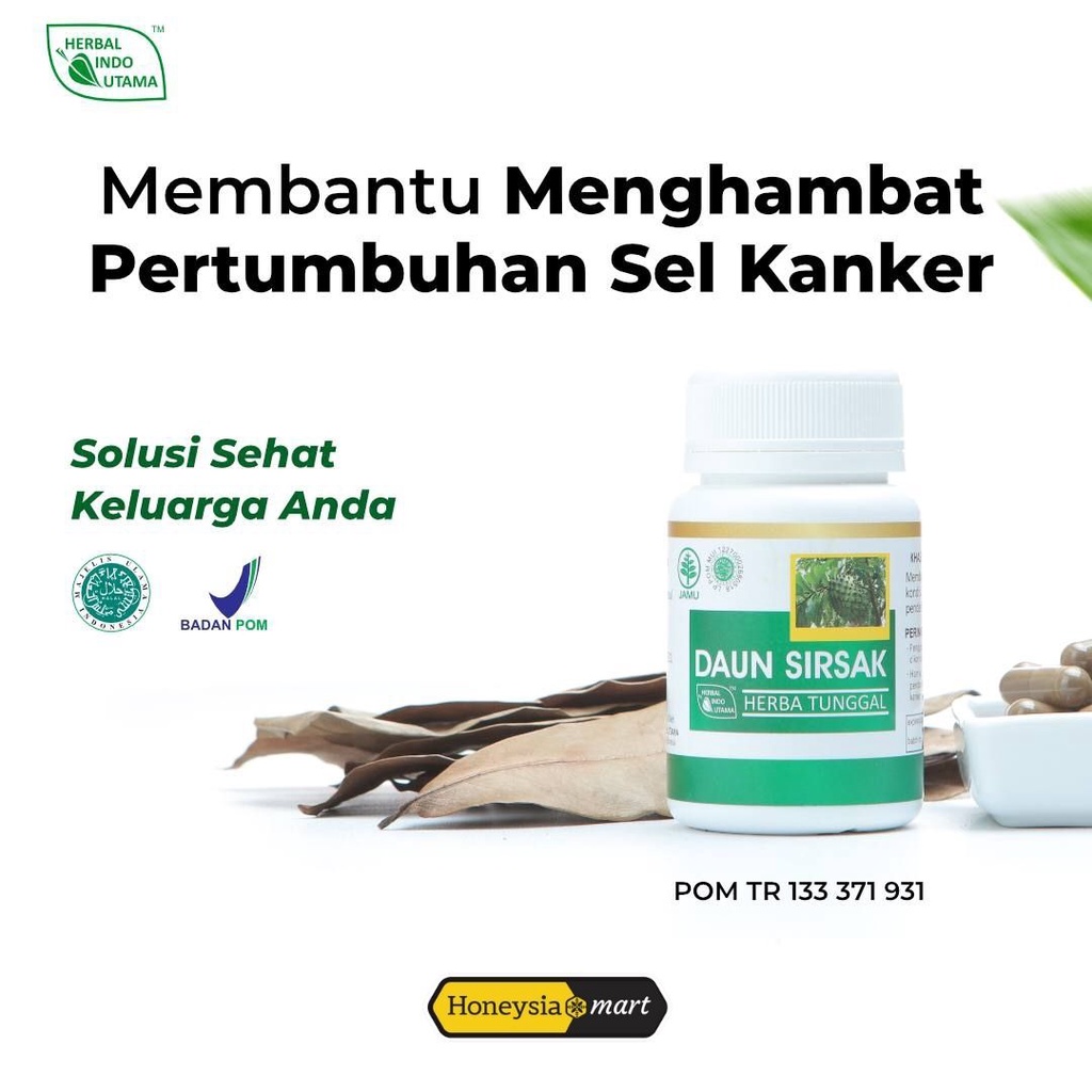 Jual Daun Sirsak HIU 60 Kapsul Herbal Tumor dan Anti Kanker | Shopee ...