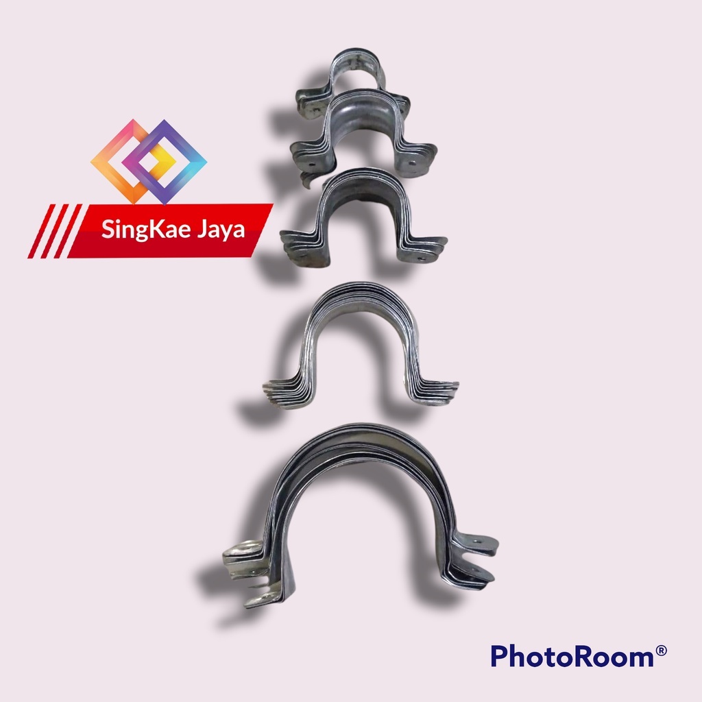 Jual klem omega ½ inchi | klem paralon 1/2" | Shopee Indonesia