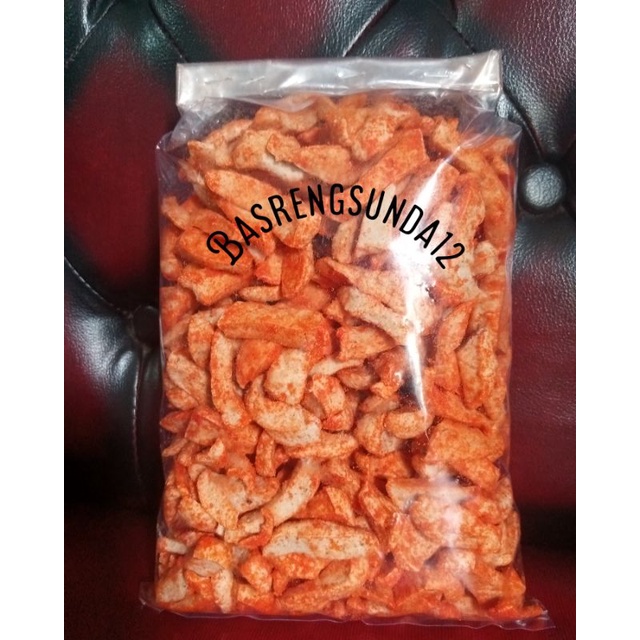 Jual Basreng Baso Goreng Rasa Balado isi 500gram / ½ kg Bisa Bayar ...