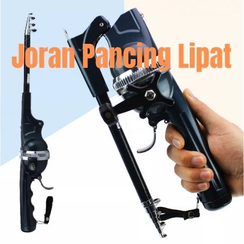 Jual Joran Pancing Lipat Teleskopik Panjang 1.2M dengan Reel Pancing ...