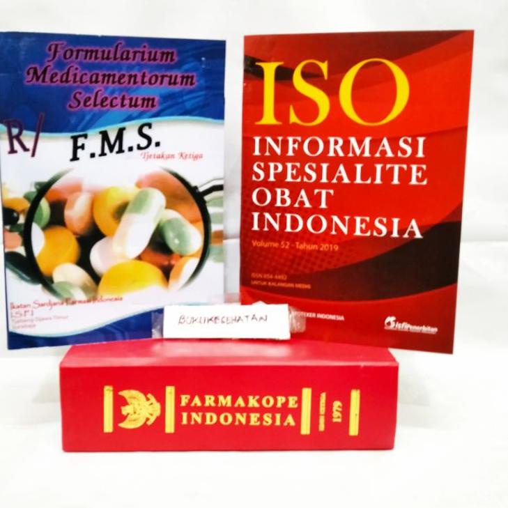 Jual [SKU : DYREN] Paket 3 Buku Farmasi ISO, FMS, FARMAKOPE INDONESIA Edisi 3 ( Fi 3 ) | Shopee ...