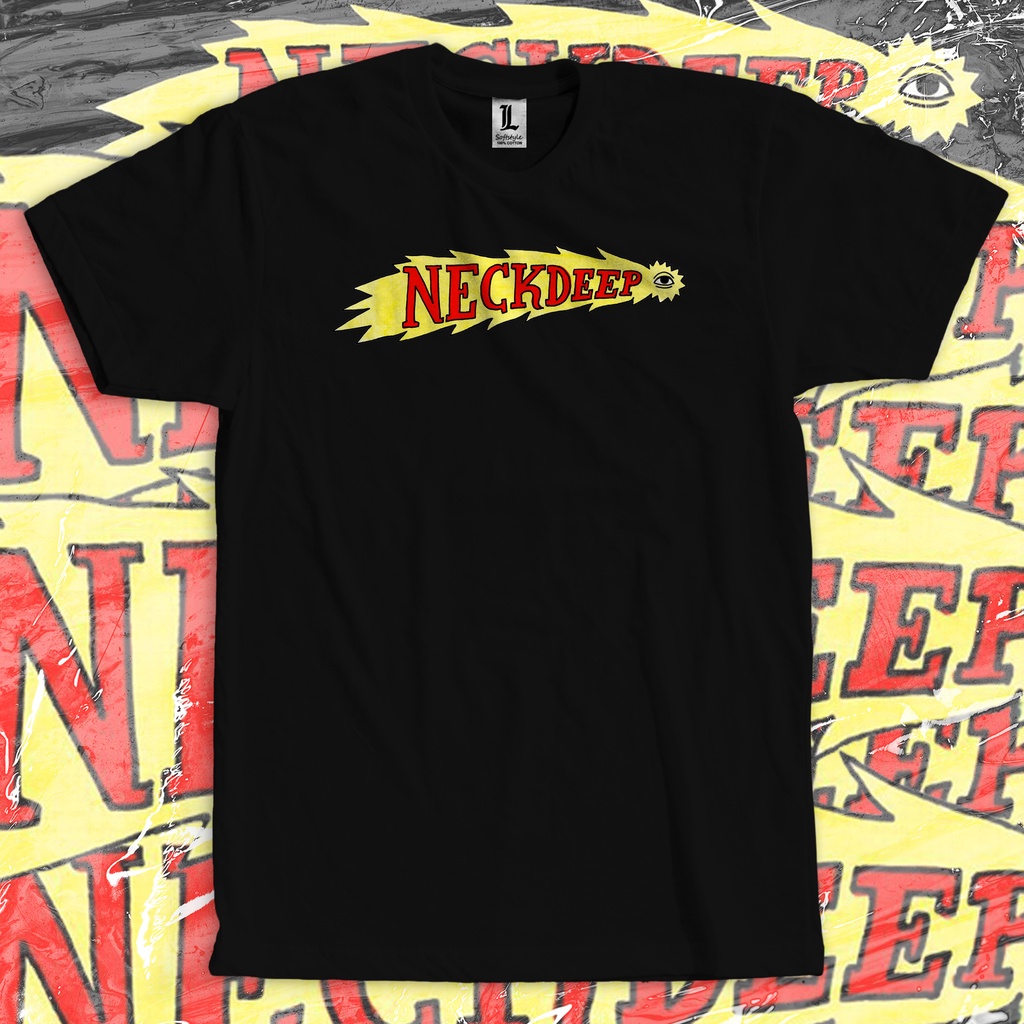 Jual KAOS BAND NECKDEEP LOGO | H335 | KAOS BAND ROCK | KAOS MUSIK ...