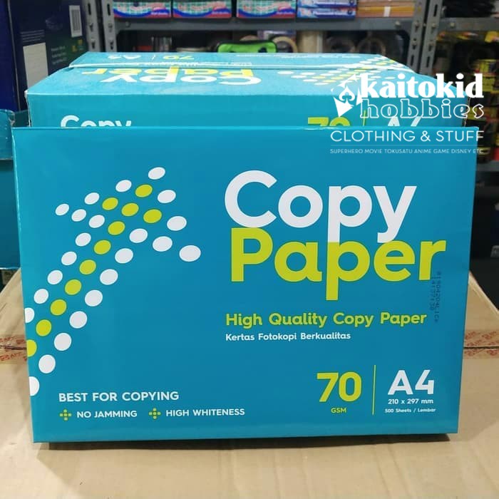 Jual Kertas HVS Copy Paper A4 70gsm Minimal 1 RIM | Shopee Indonesia