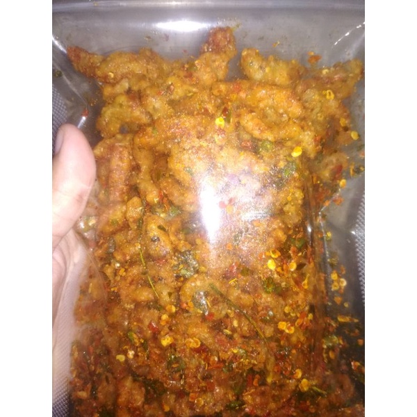 Jual 1 KG USUS CRISPY PEDAS DAUN JERUK 1KG | USUS KRISPI | 1 KG USUS ...