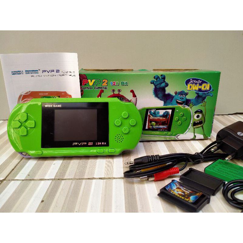 Jual GAME PORTABLE Type Dw 01 Slim 128 BIT CONSOLE GAME HANDHELD [BAYAR ...
