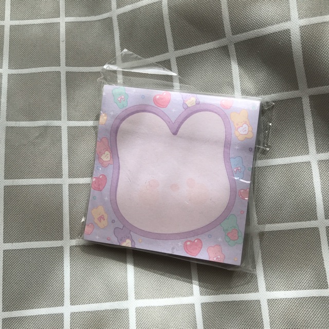 Jual Purple Rabbit Korean Sticky Note | Shopee Indonesia