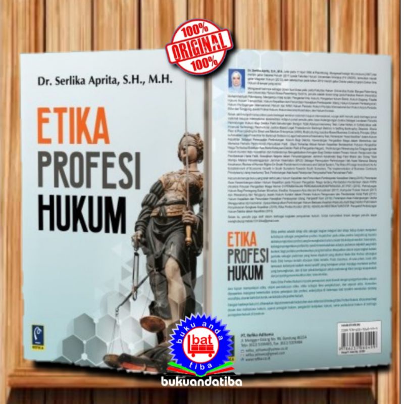 Jual Buku Etika Profesi Hukum - Dr. Serlika Aprita, S.H., M.H. | Shopee Indonesia