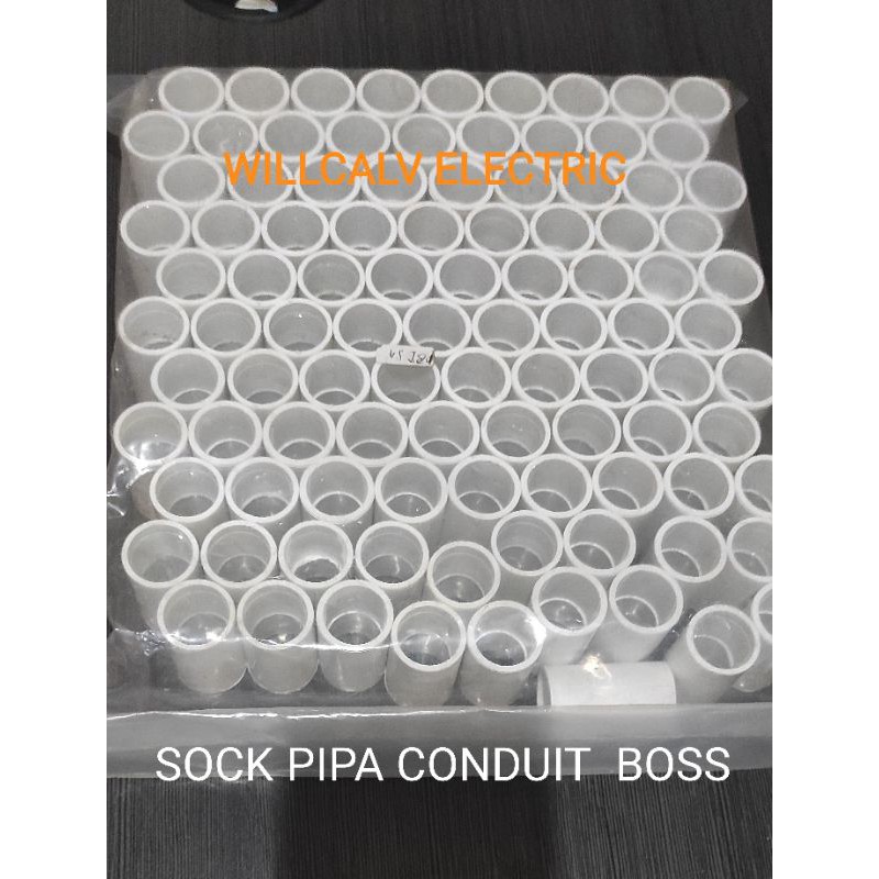 Jual SOCK PIPA CONDUIT 20MM BOSS / SOCK PIPA LISTRIK 20MM BOSS ...