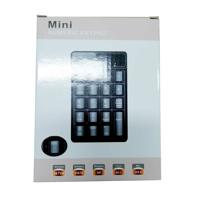 Jual Keyboard Touch Pad Tombol Angka Num Pad Numeric Wired Wireless 2.4ghz Ark | Shopee Indonesia
