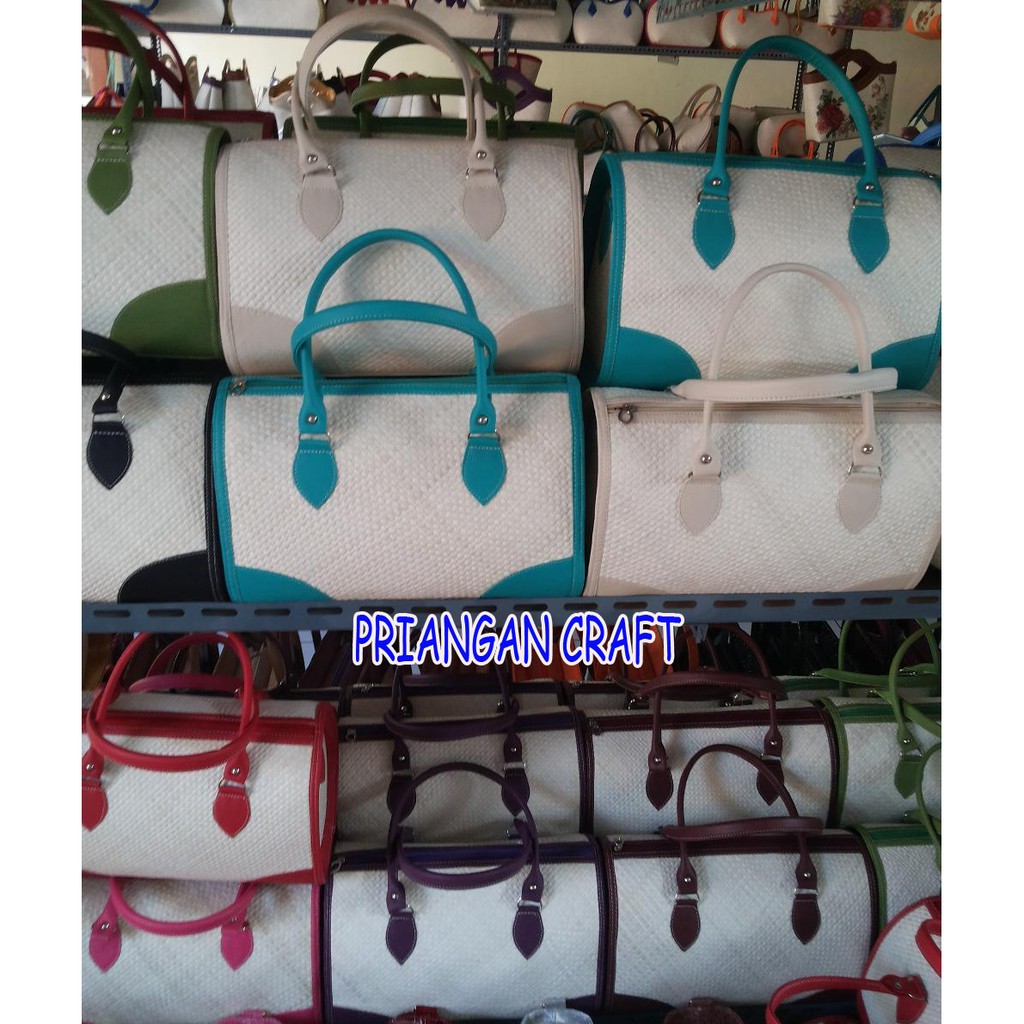 Jual Tas Anyaman Model Purla | Shopee Indonesia