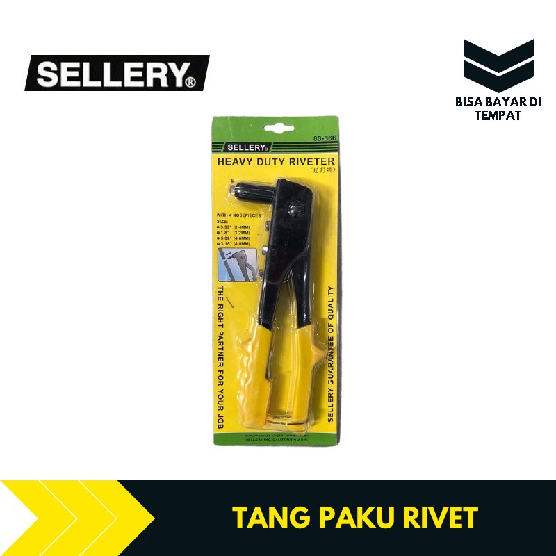 Jual Tang Rivet Alat Paku Rivet Hand Riveter SELLERY TBMS600 | Shopee ...